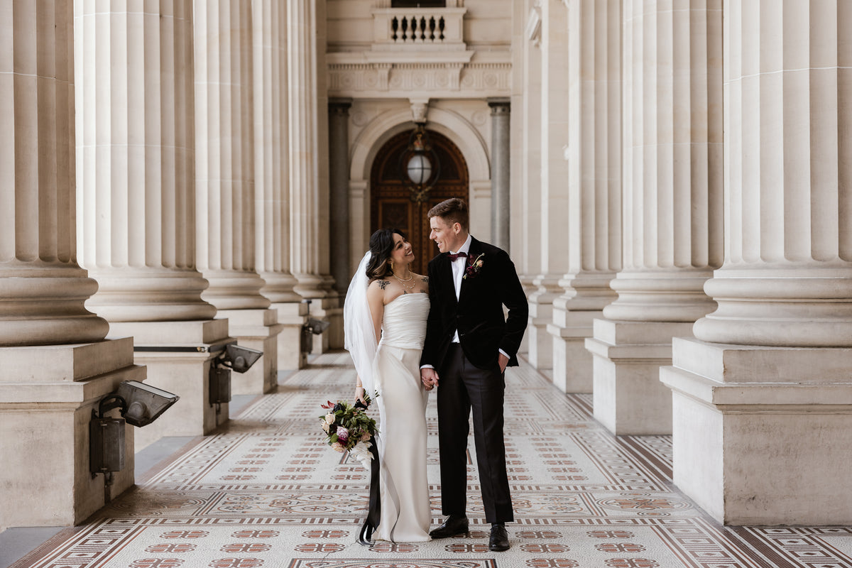 Hillary & Cameron Melbourne Elopement Registry wedding by Dust and Sal ...
